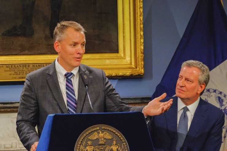 Dermot Shea inició su mandato como nuevo Comisionado de Policía de ...